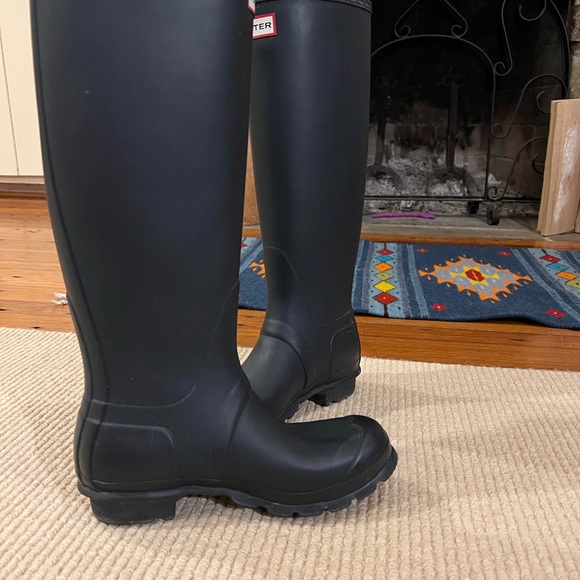 Hunter | Shoes | Hunter Original Tall Wellies In Navy | Poshmark